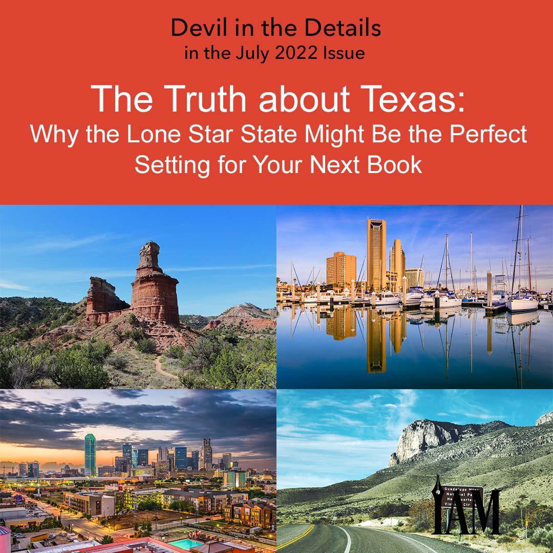 Why Texas Might Be the Perfect Setting for Your Next Book - Chelle Honiker